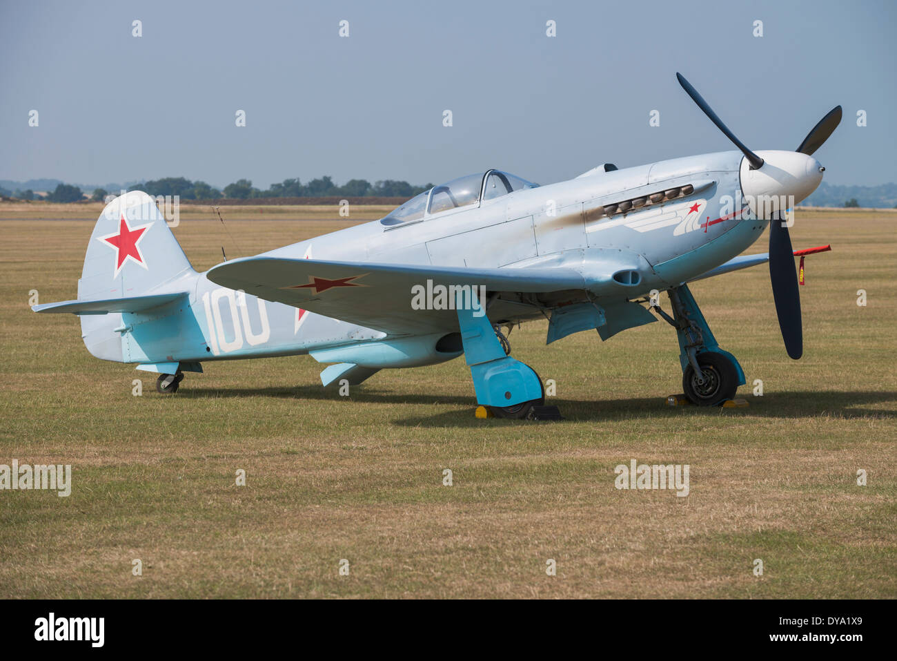 Yakelov Yak 3M at the Flying Legends Airshow, Imperial War Museum ...