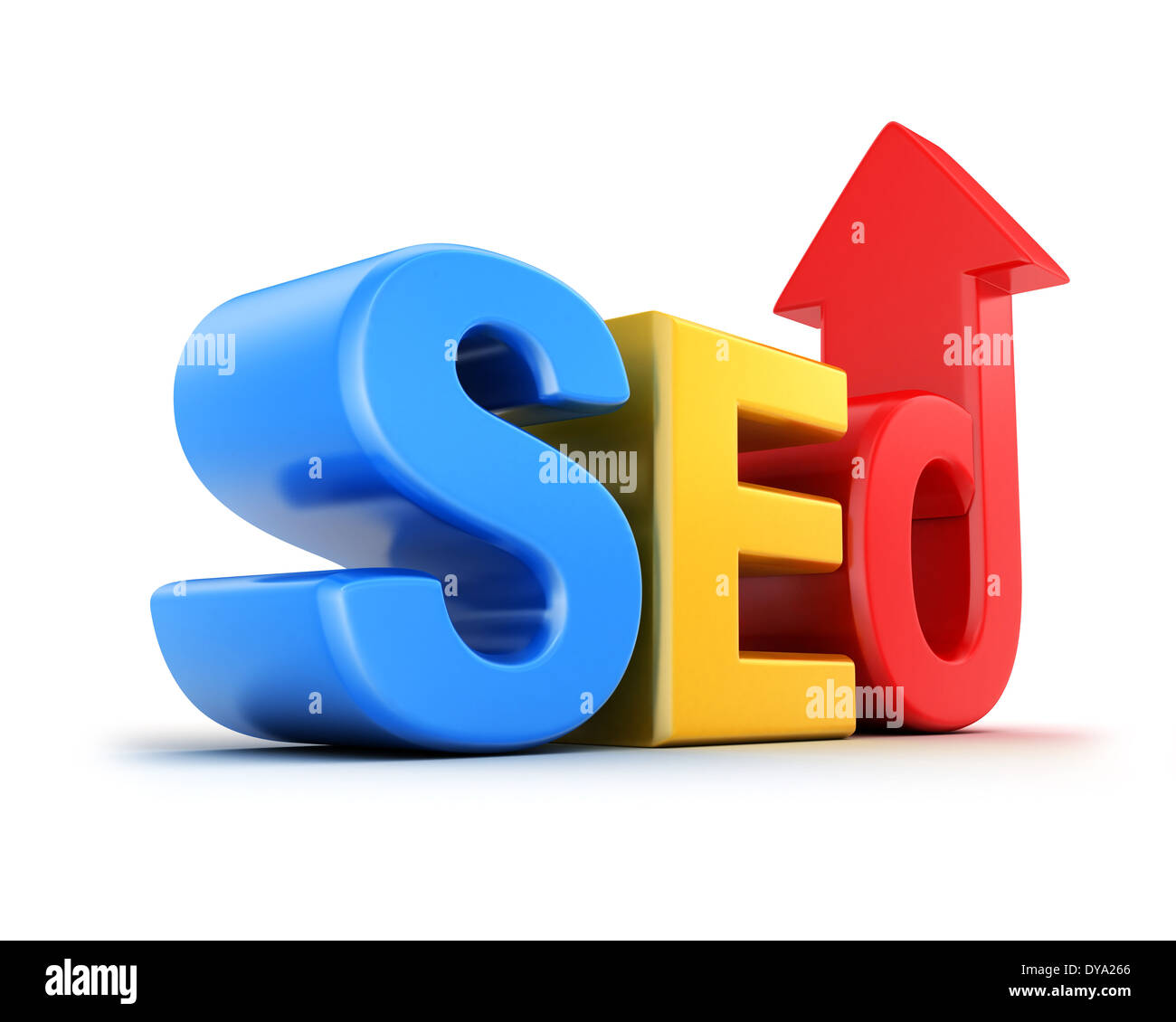 Search engine optimization symbol (done in 3d Stock Photo - Alamy