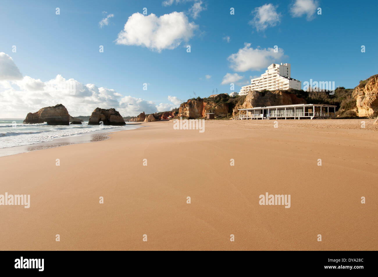 Praia da Rocha beach in the Algarve Portugal Stock Photo - Alamy