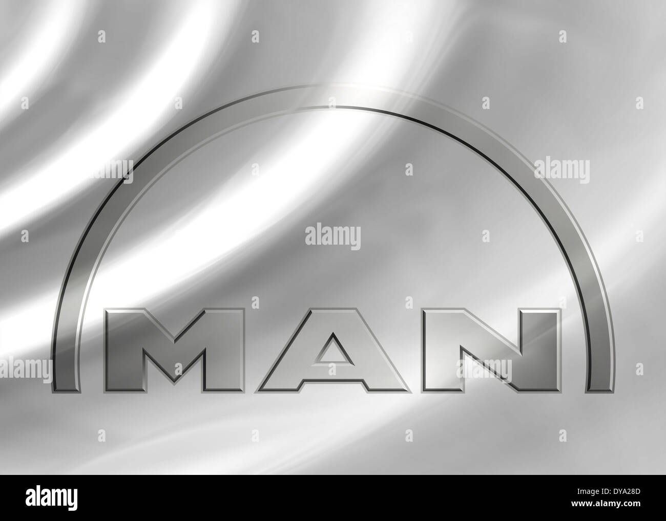 MAN logo icon symbol flag emblem Stock Photo - Alamy