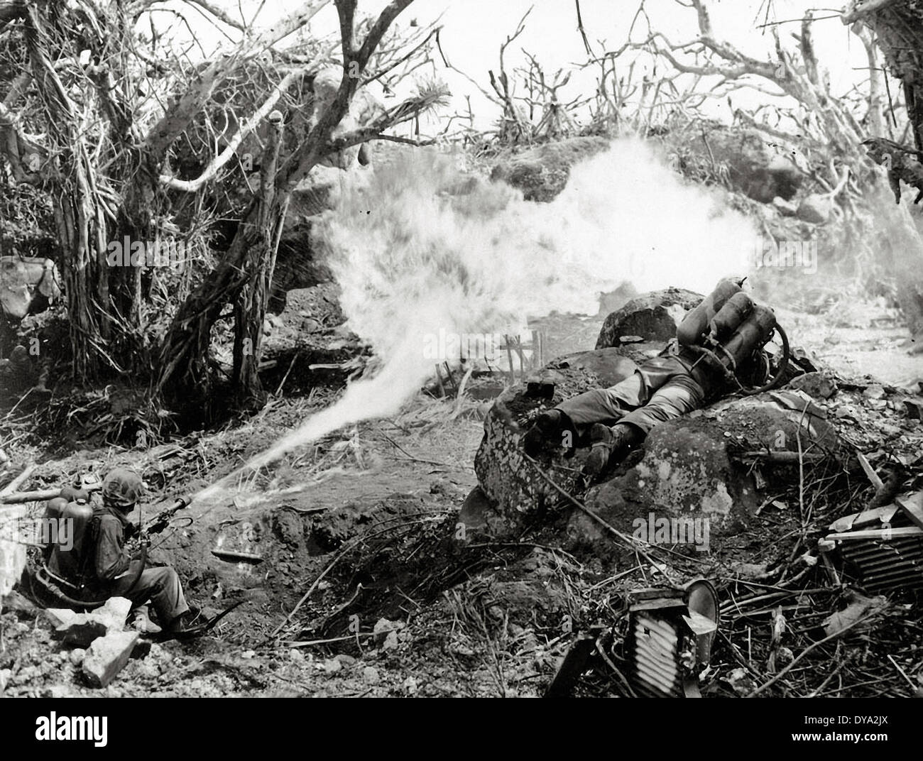 Ww1 Flamethrower In Color