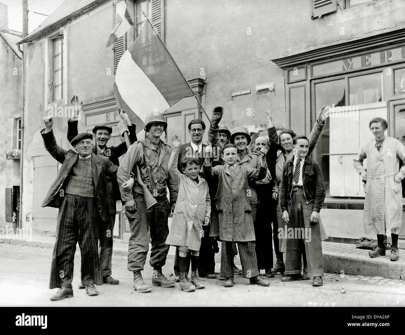 French soldiers world war ii hi-res stock photography and images - Alamy
