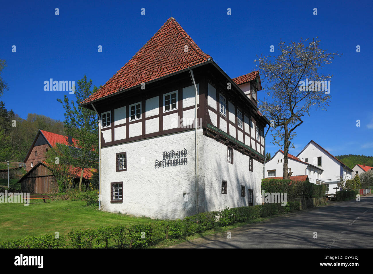 Germany Europe Kalletal Kalle Weser Lipperbergland Schaumburg-Hameln ...