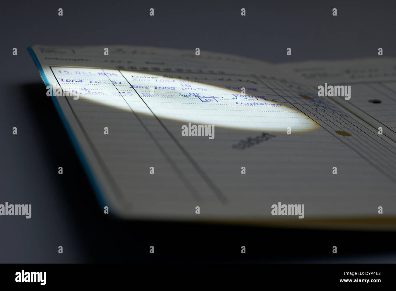 Deposit book hi-res stock photography and images - Alamy