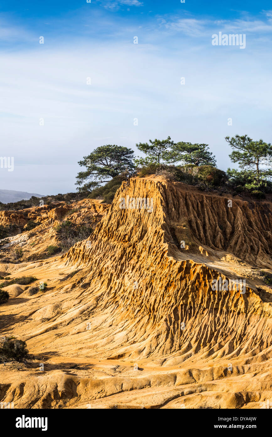 Broken Hill at the Torrey Pines State Natural Reserve. La Jolla ...