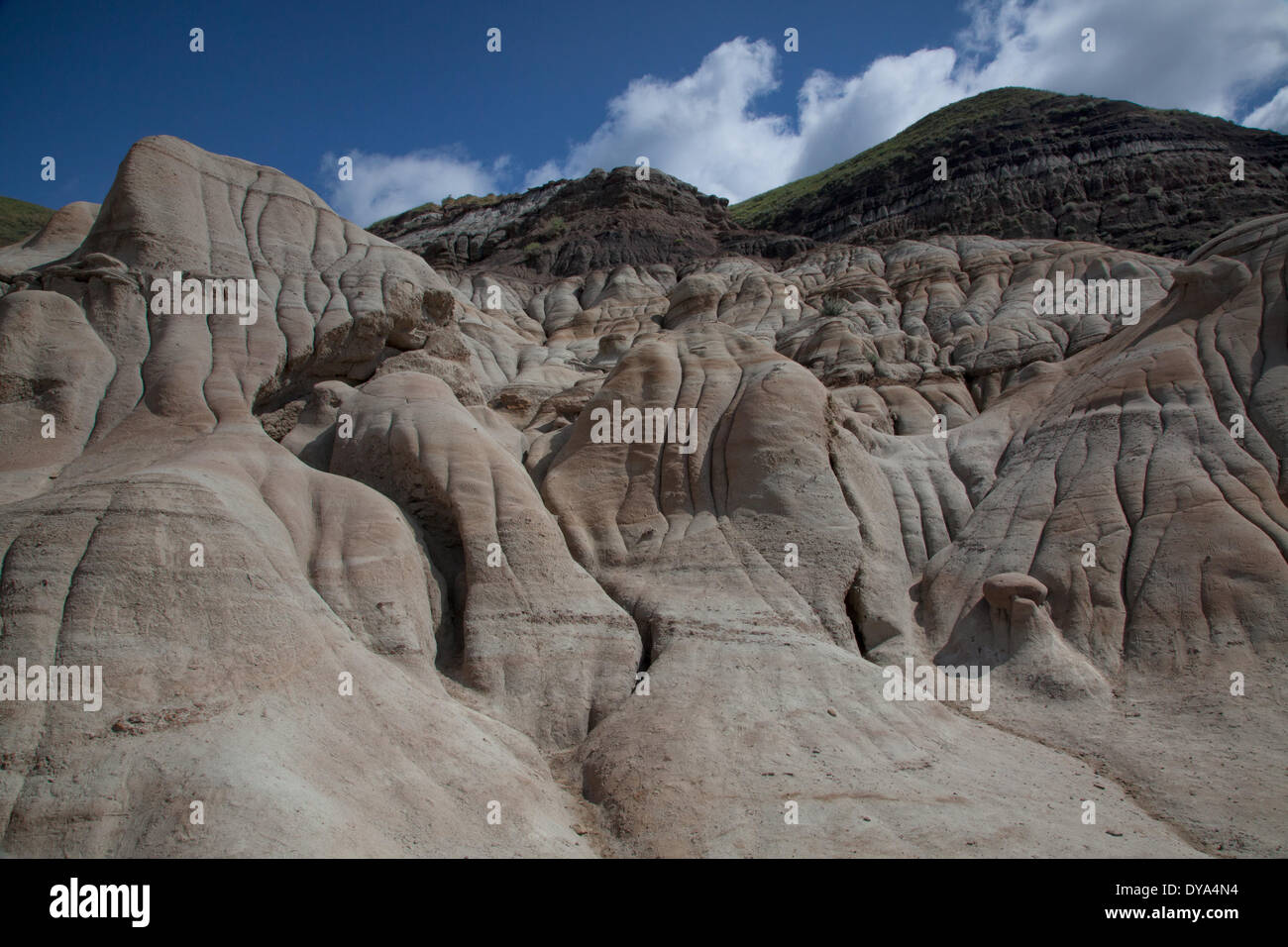 Alberta, badlands, Drummheller, rock, stones, Hoodoos, Canada, scenery ...