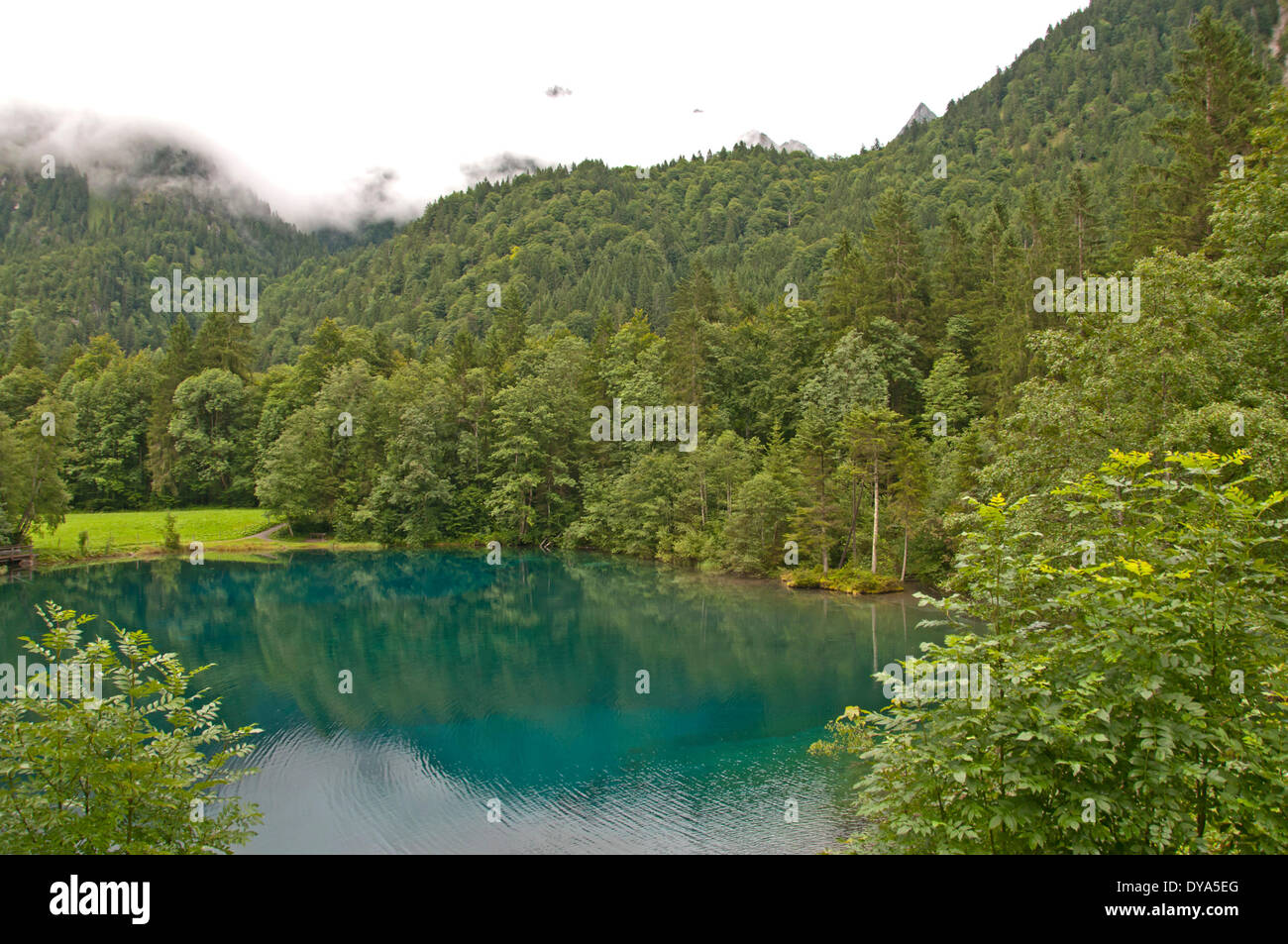 Allgäu, Alps, Bavaria, Christlessee, Germany, Europe, Oberstdorf ...