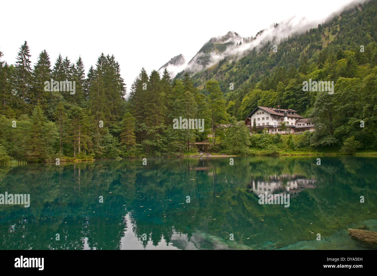Allgäu, Alps, Bavaria, Christlessee, Germany, Europe, Oberstdorf ...