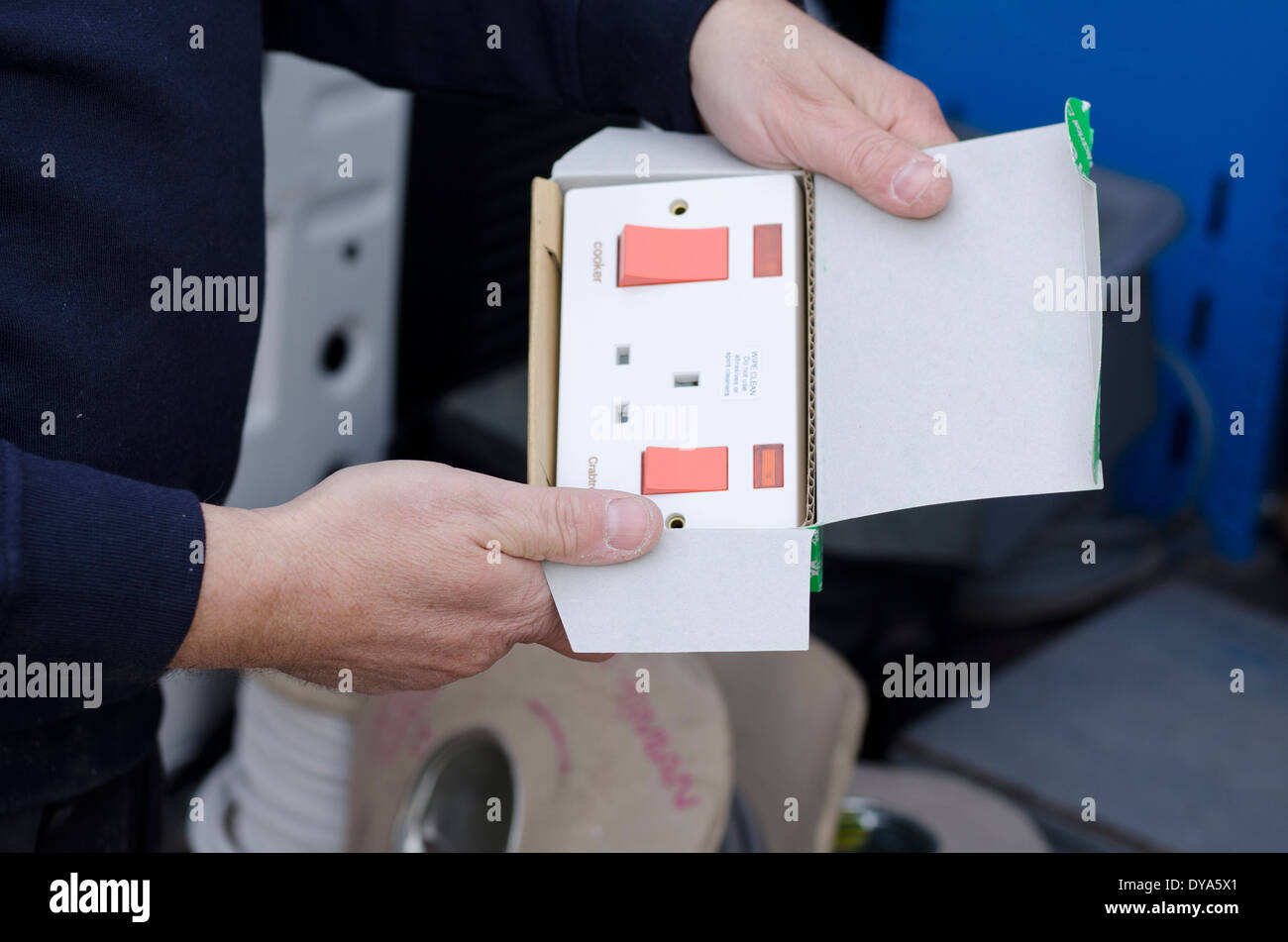 Cooker socket cover hi-res stock photography and images - Alamy