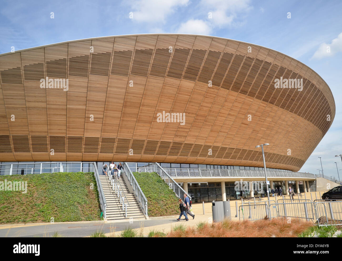 The Olympic Velodrome at the Queen Elizabeth Olympic Park, Stratford ...