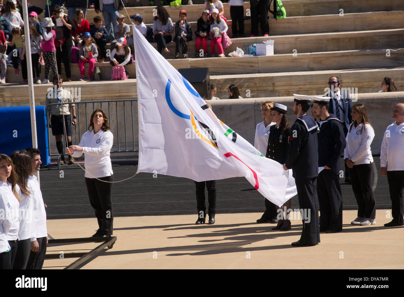 Olypic flag hi-res stock photography and images - Alamy
