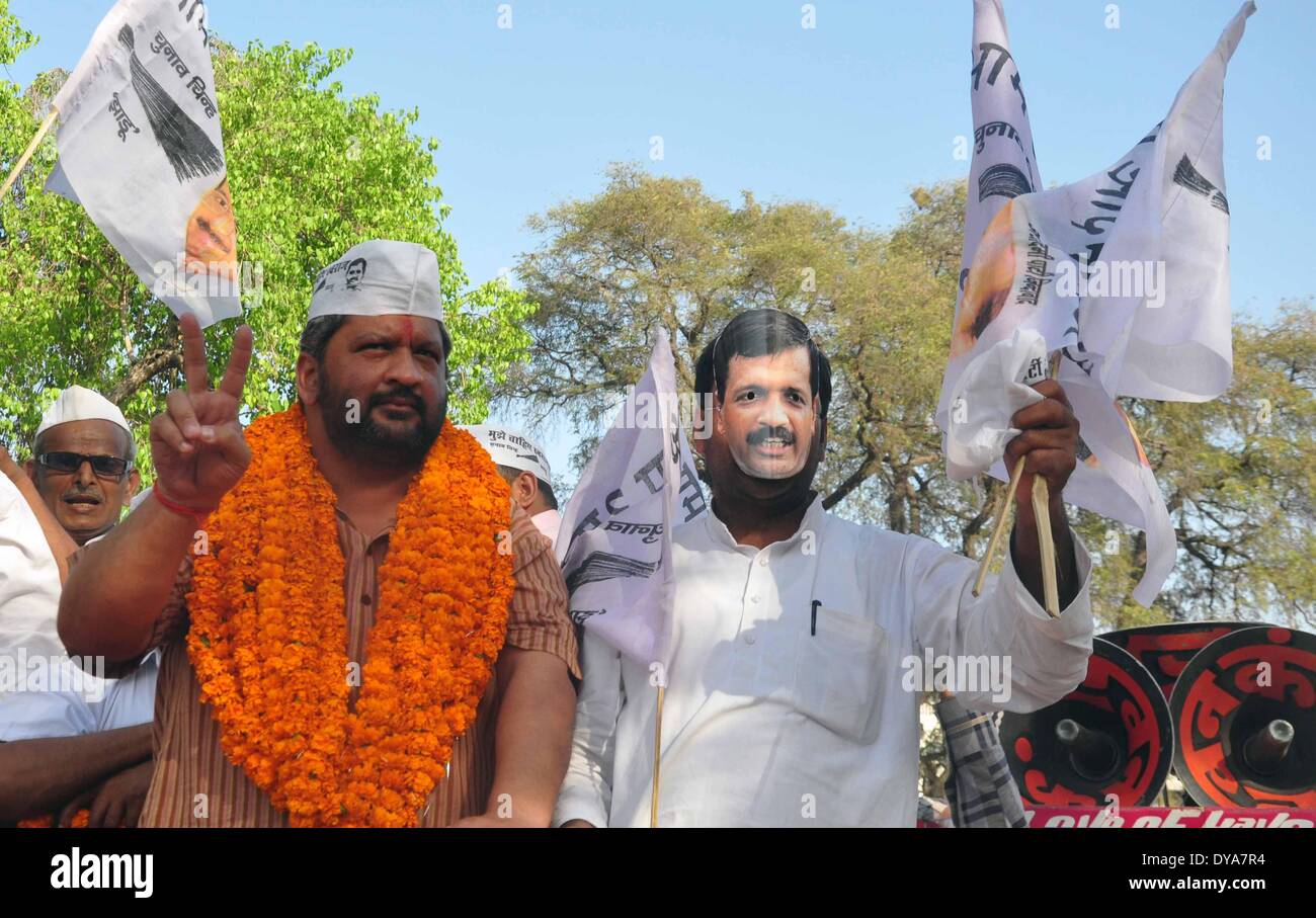 ALLAHABAD,INDIA-APRIL 11: Lal Bahadur Shastri Grandson and AAP ...