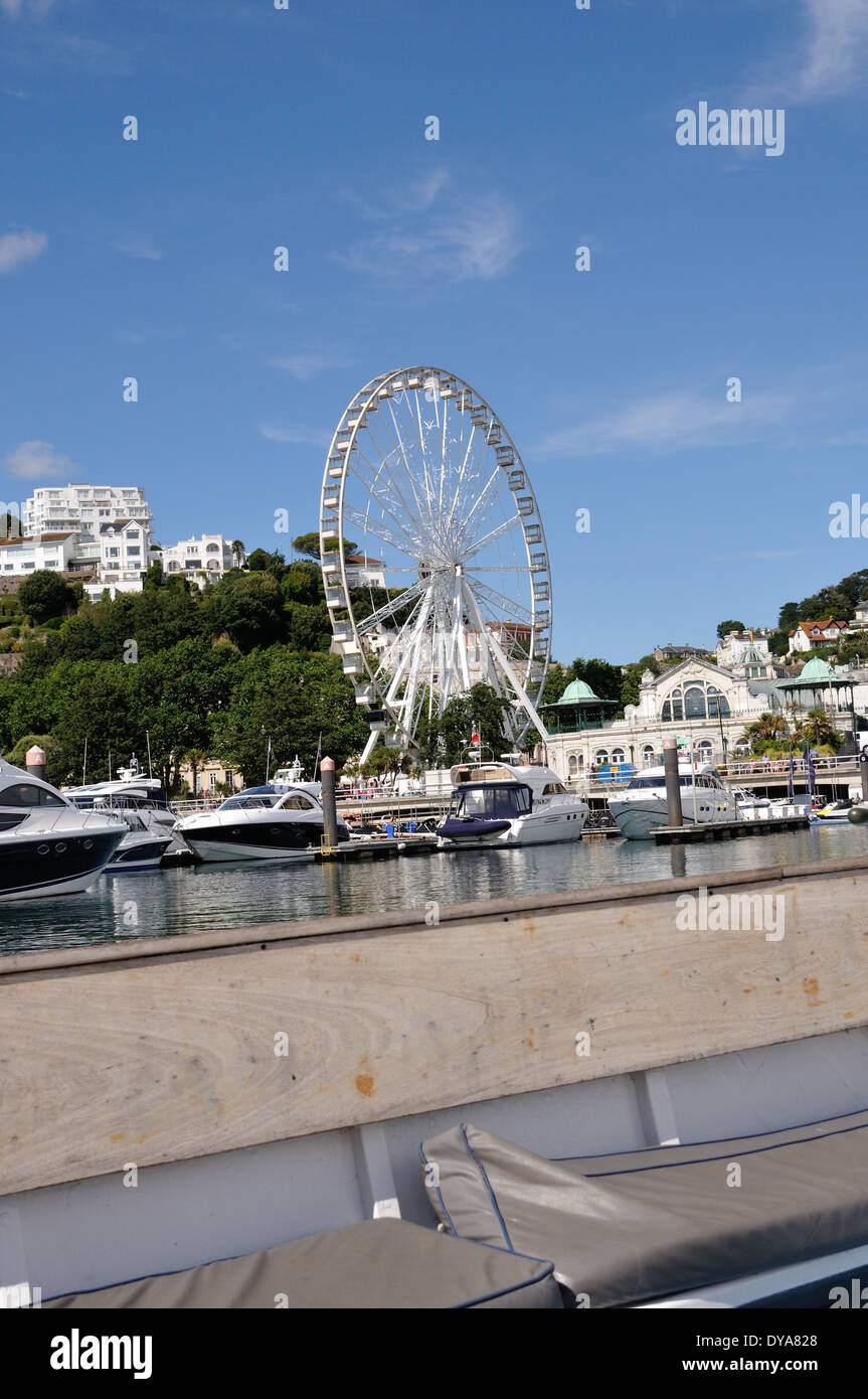big wheel by the sea Stock Photo - Alamy