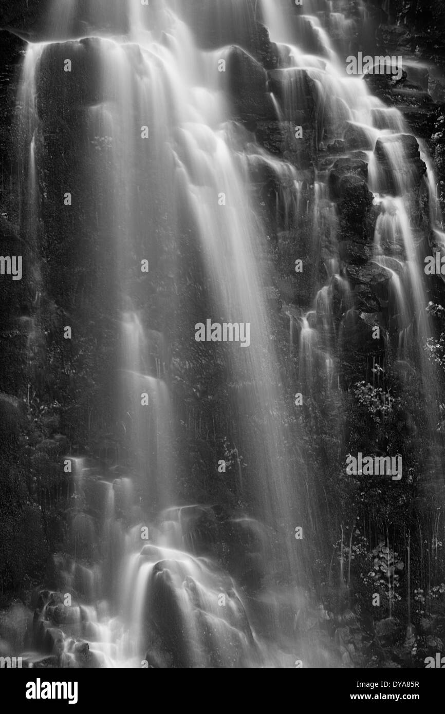 falls waterfalls water creek Silver Falls State Park Double Falls ...