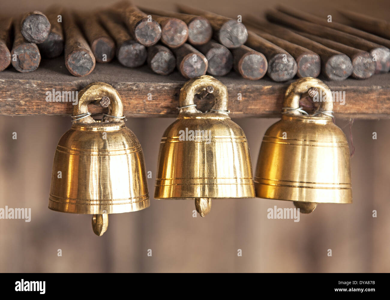Asian prayer bells hi-res stock photography and images - Alamy