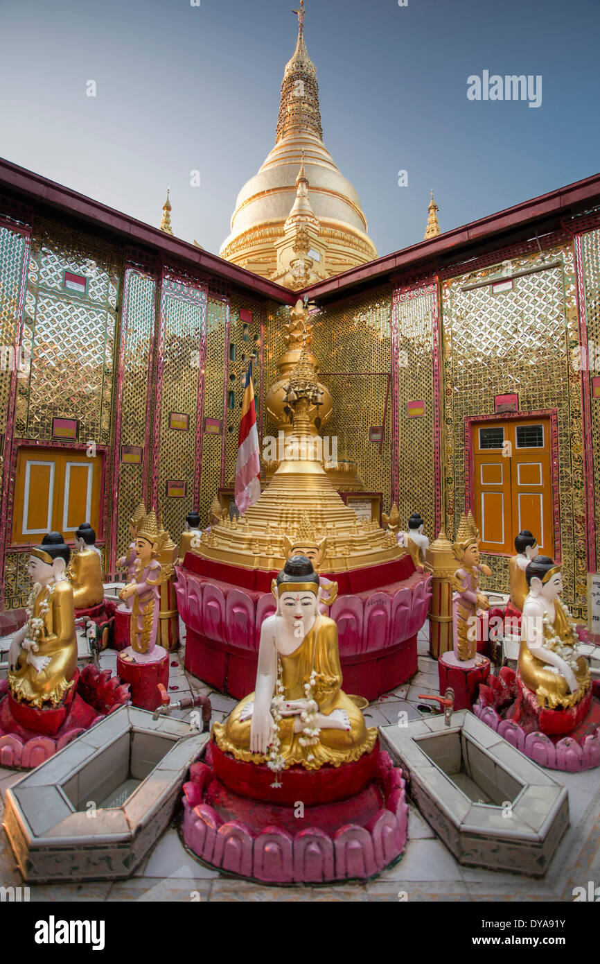 Mandalay, Myanmar, Burma, Sutaungpyei, Asia, architecture, Buddha ...