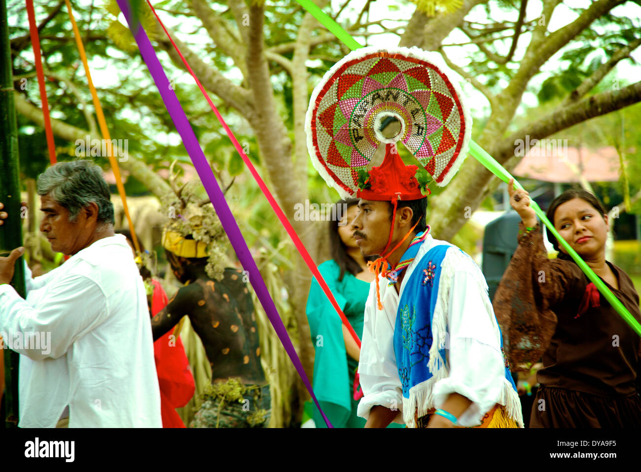 Warriors in traditional dress, perform an ancient ritual dance Stock ...