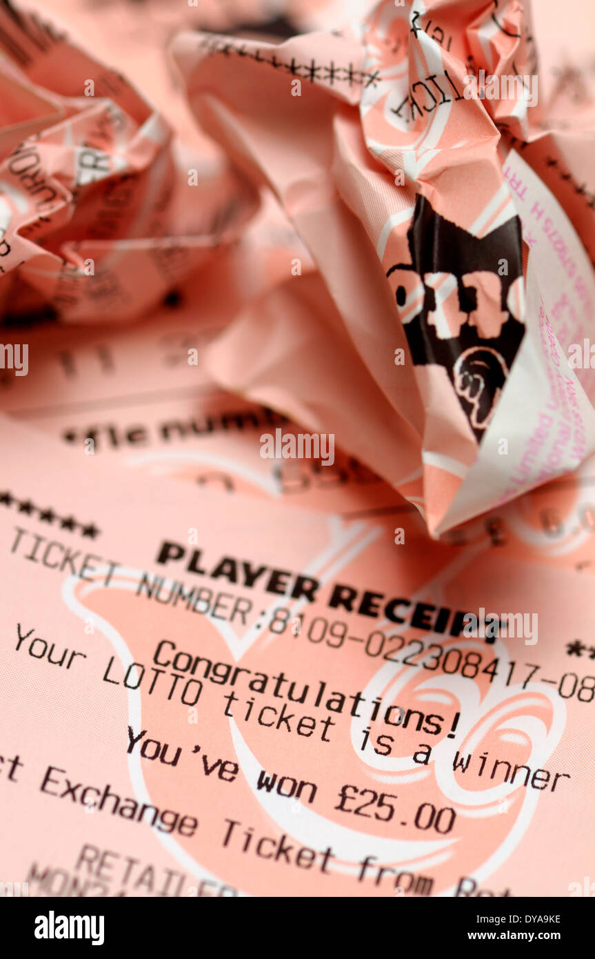 Raffle ticket numbers hi-res stock photography and images - Alamy