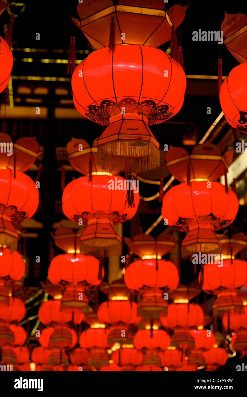 Chinese lanterns during Chinese new year festival Stock Photo - Alamy