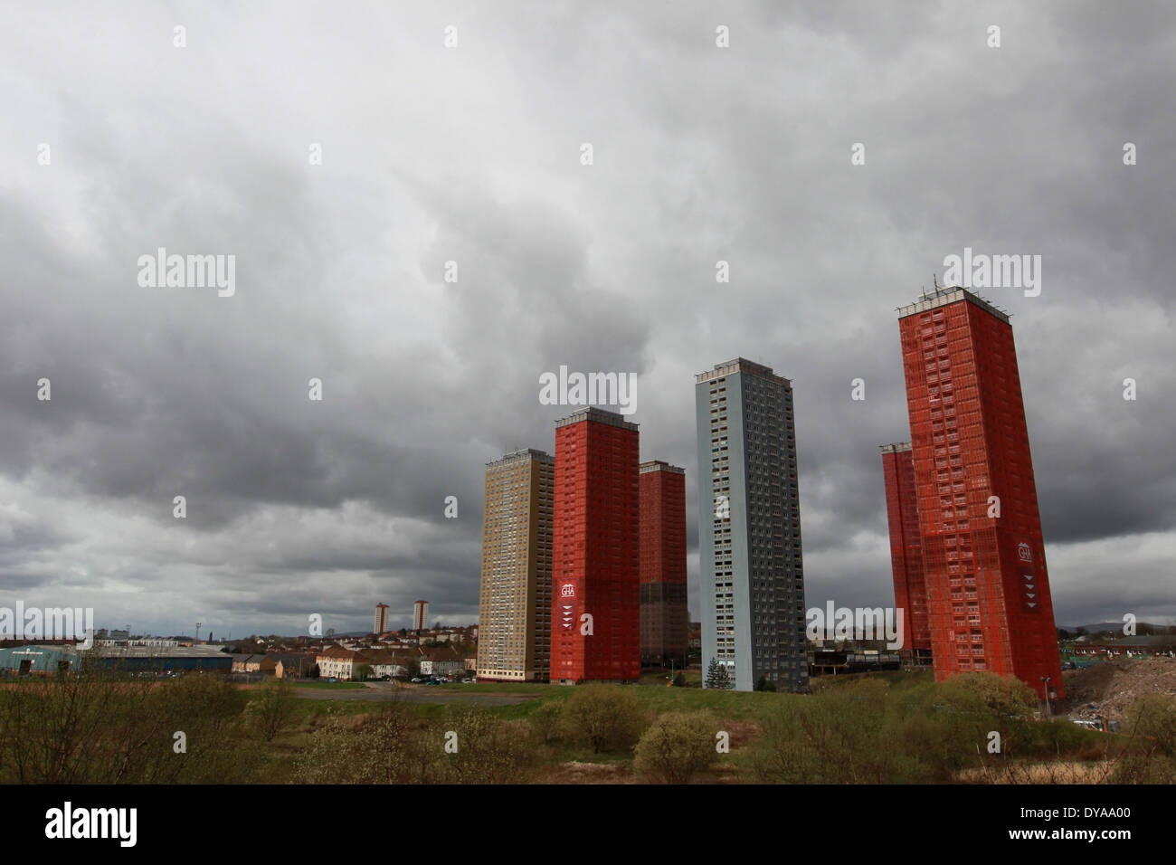 Glasgow commonwealth games buildings hi-res stock photography and ...