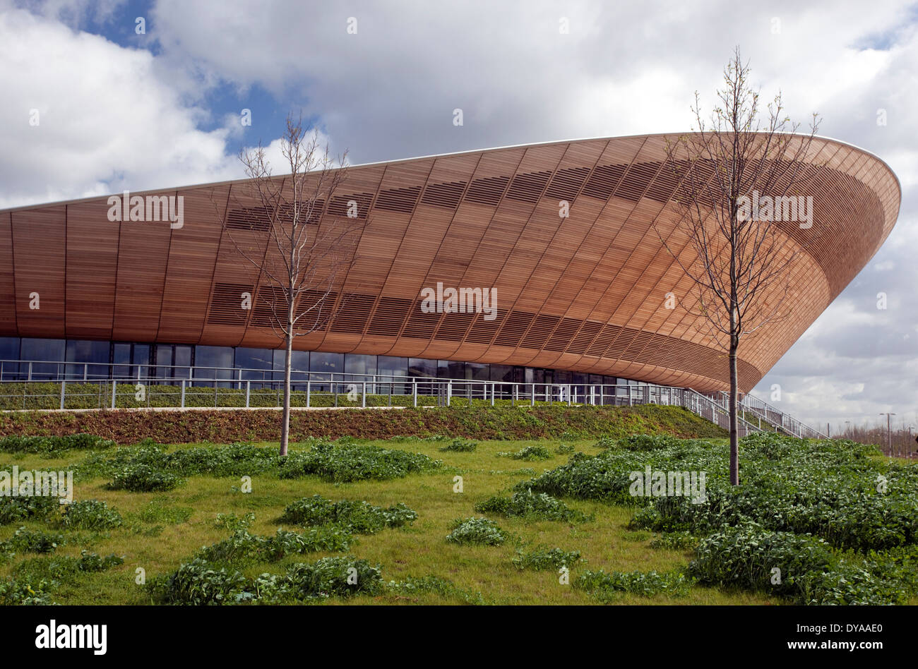 London VeloPark velodrome in Queen Elizabeth Olympic Park, London Stock ...