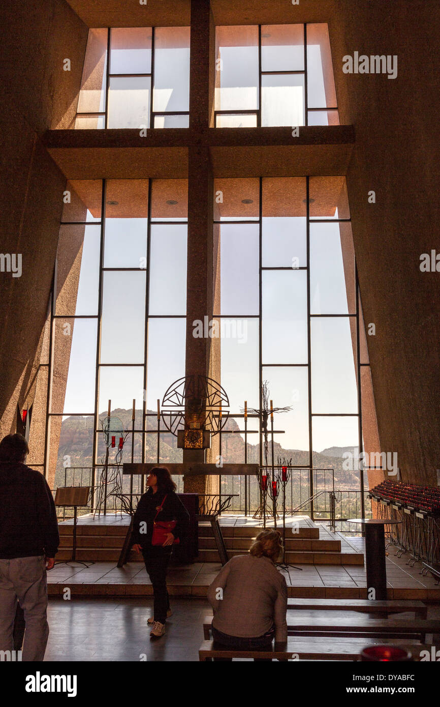 Sedona Arizona Chapel Of The Holy Cross Stock Photos & Sedona Arizona ...