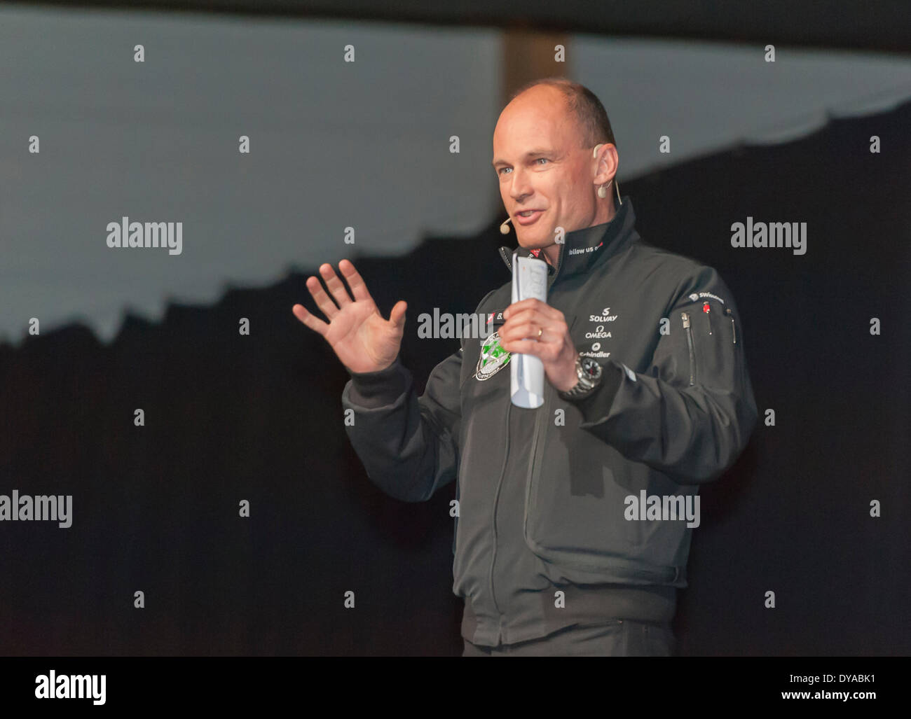 Bertrand piccard solar impulse world hi-res stock photography and ...