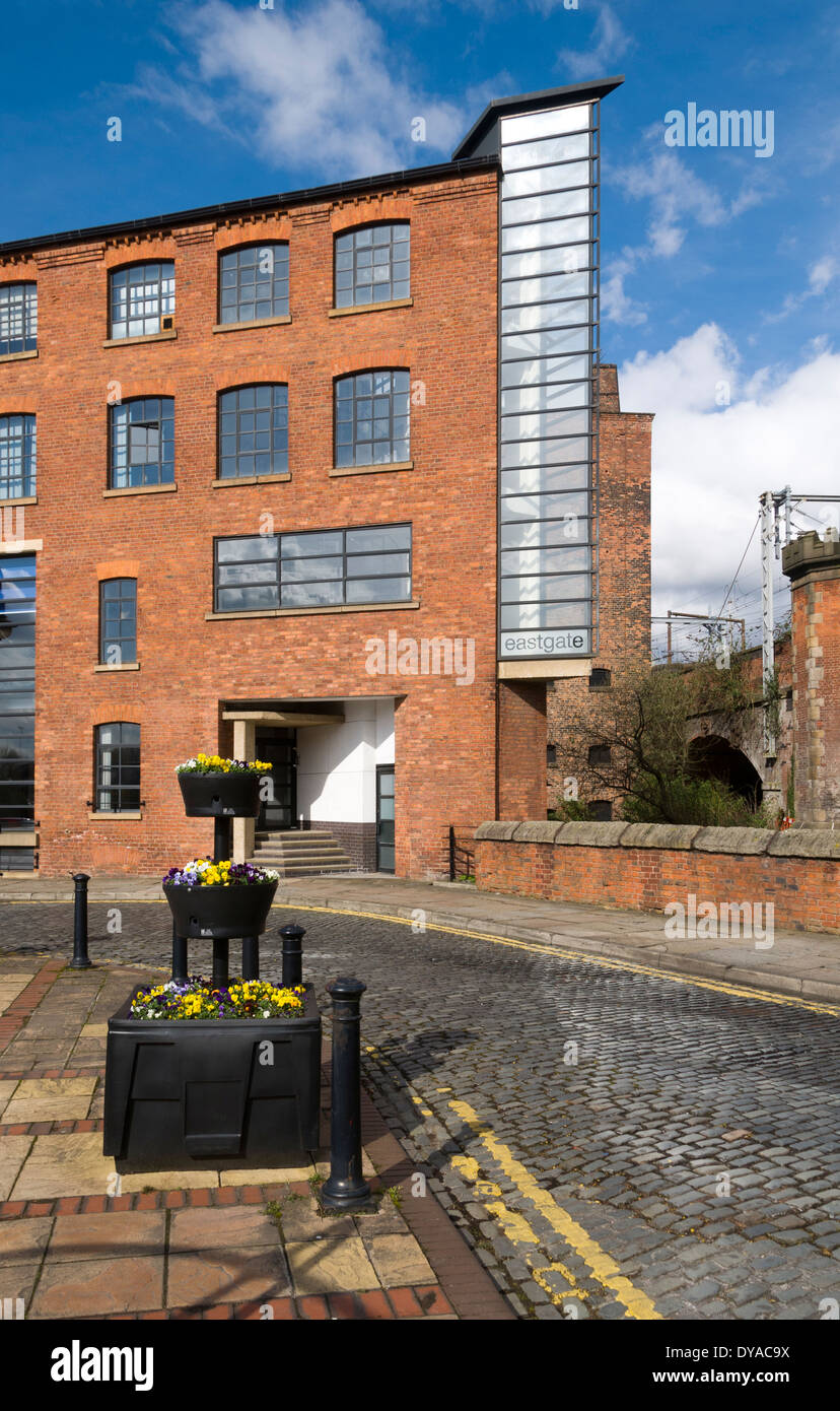 The Eastgate building, Castlefield. Castle St. Manchester, England, UK ...