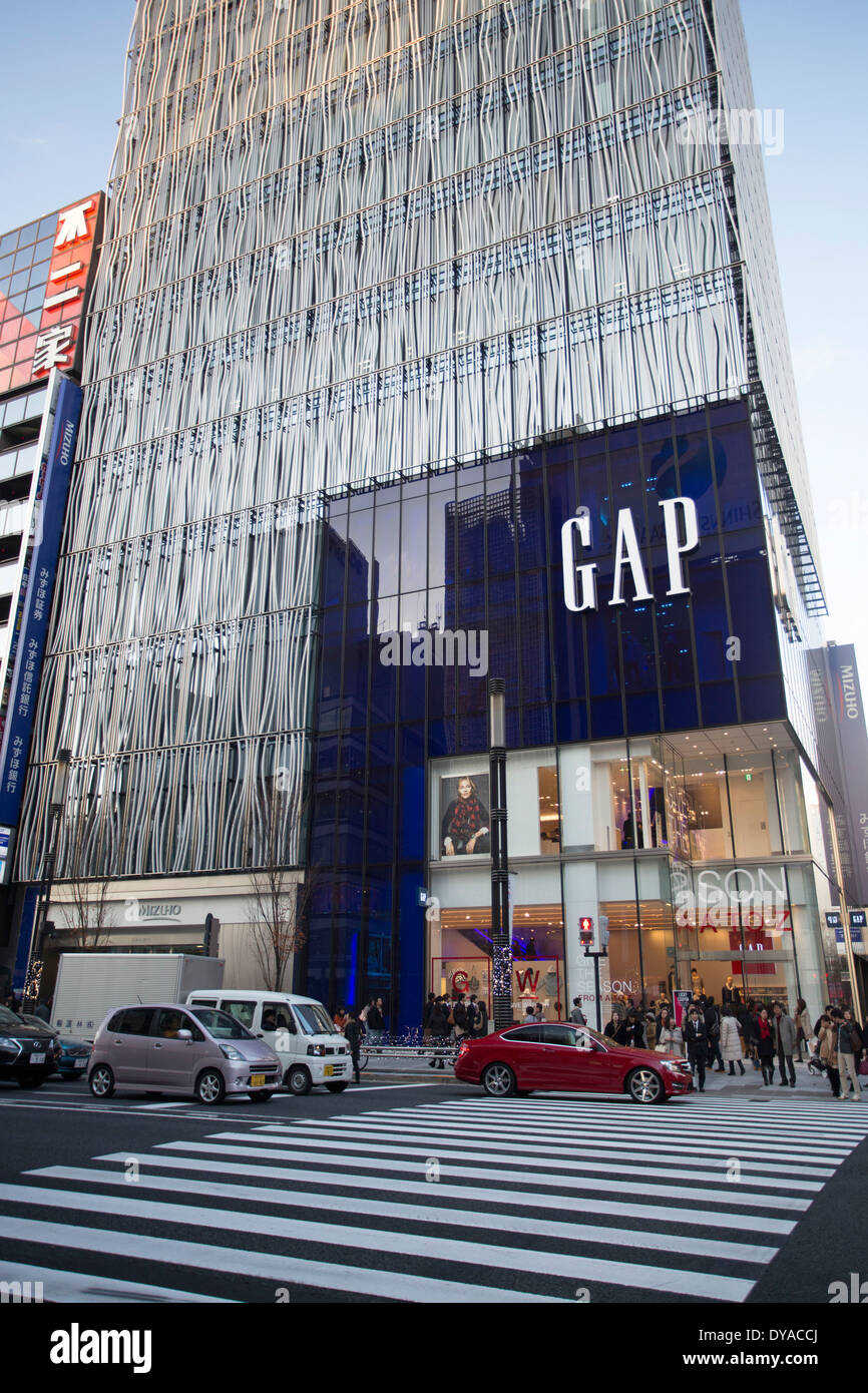 Japan, Asia, Tokyo, City, architecture, brand, city, fashion, Ginza ...