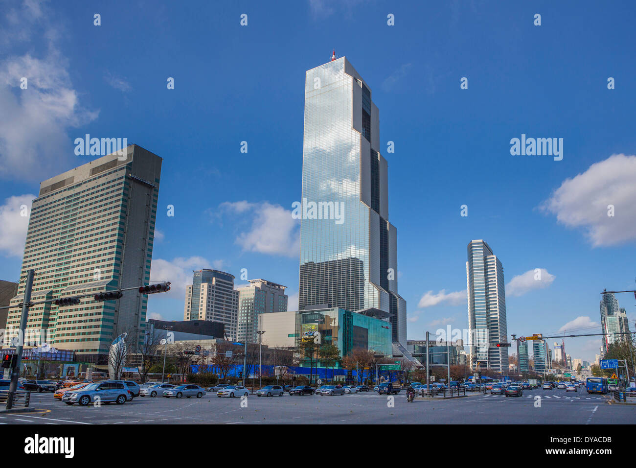 Building COEX Korea Asia Seoul Trade Center architecture avenue Stock ...