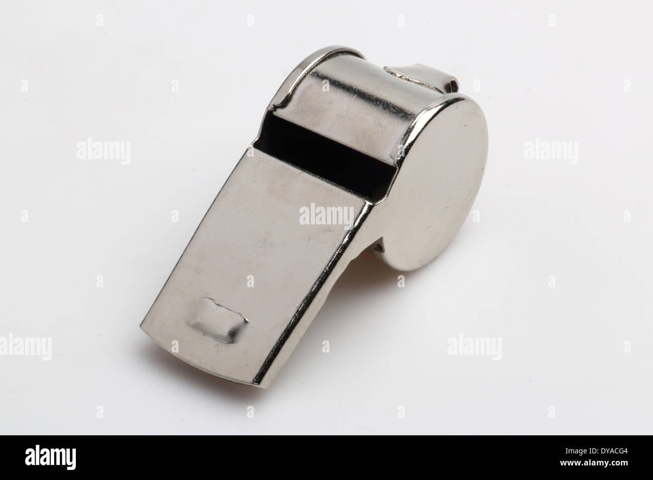 A metal pea whistle Stock Photo - Alamy