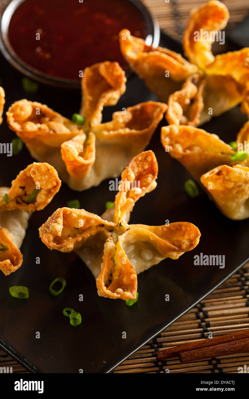Asian Crab Rangoons High Resolution Stock Photography and Images - Alamy