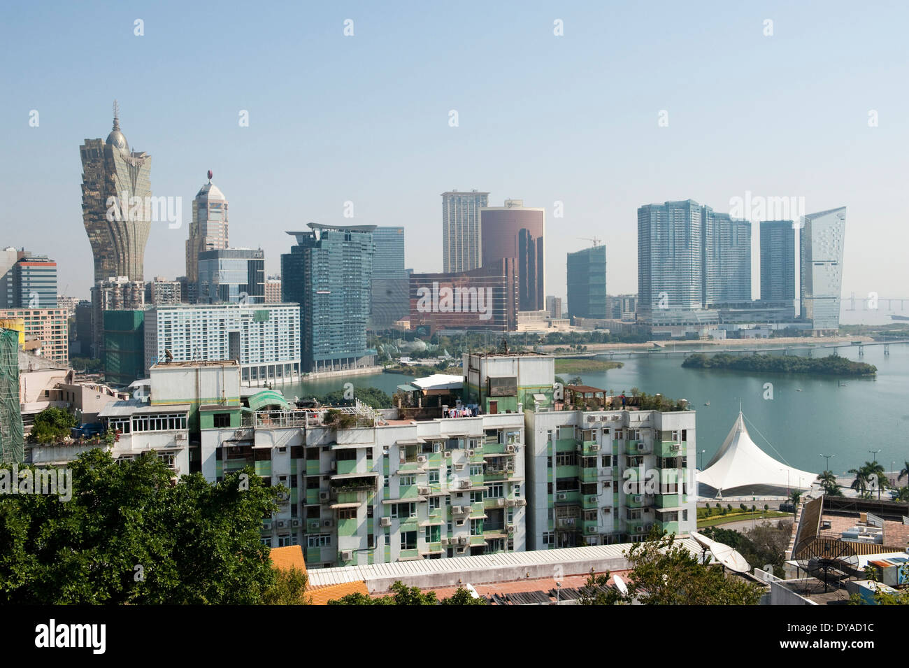 Macau skyline hi-res stock photography and images - Alamy