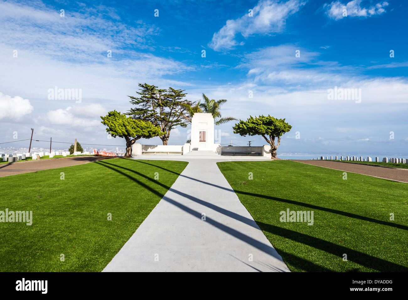 Fort Rosecrans National Cemetery. San Diego, California, United States ...