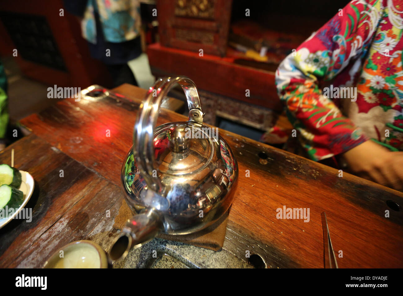 Tea shop in Chnagsha China Stock Photo - Alamy