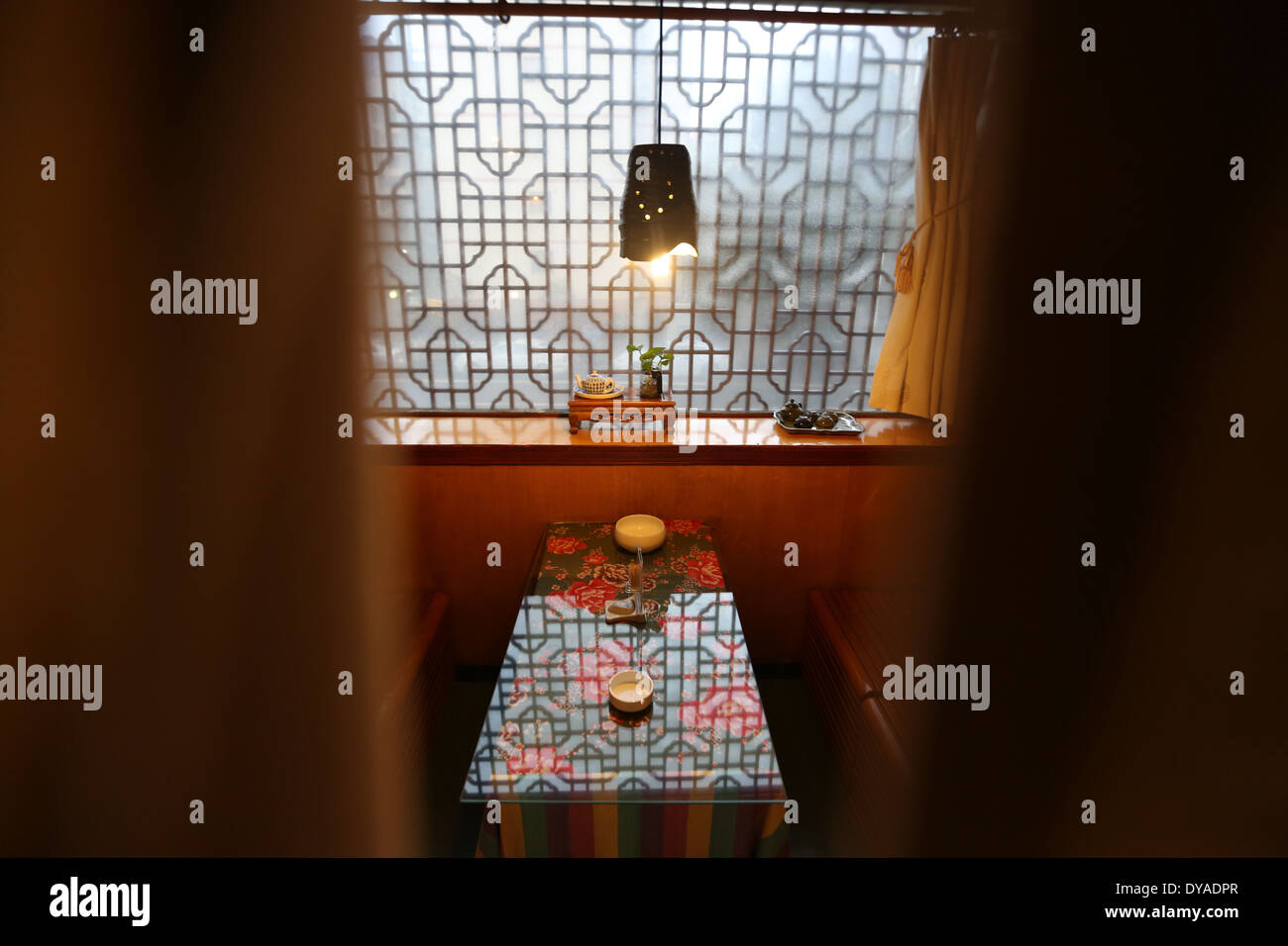 Tea shop in Chnagsha China Stock Photo - Alamy