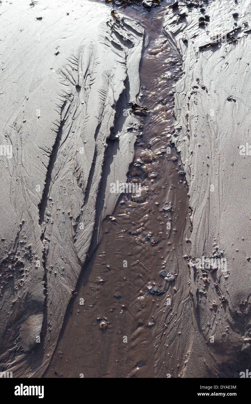 Water channels in sand hi-res stock photography and images - Alamy
