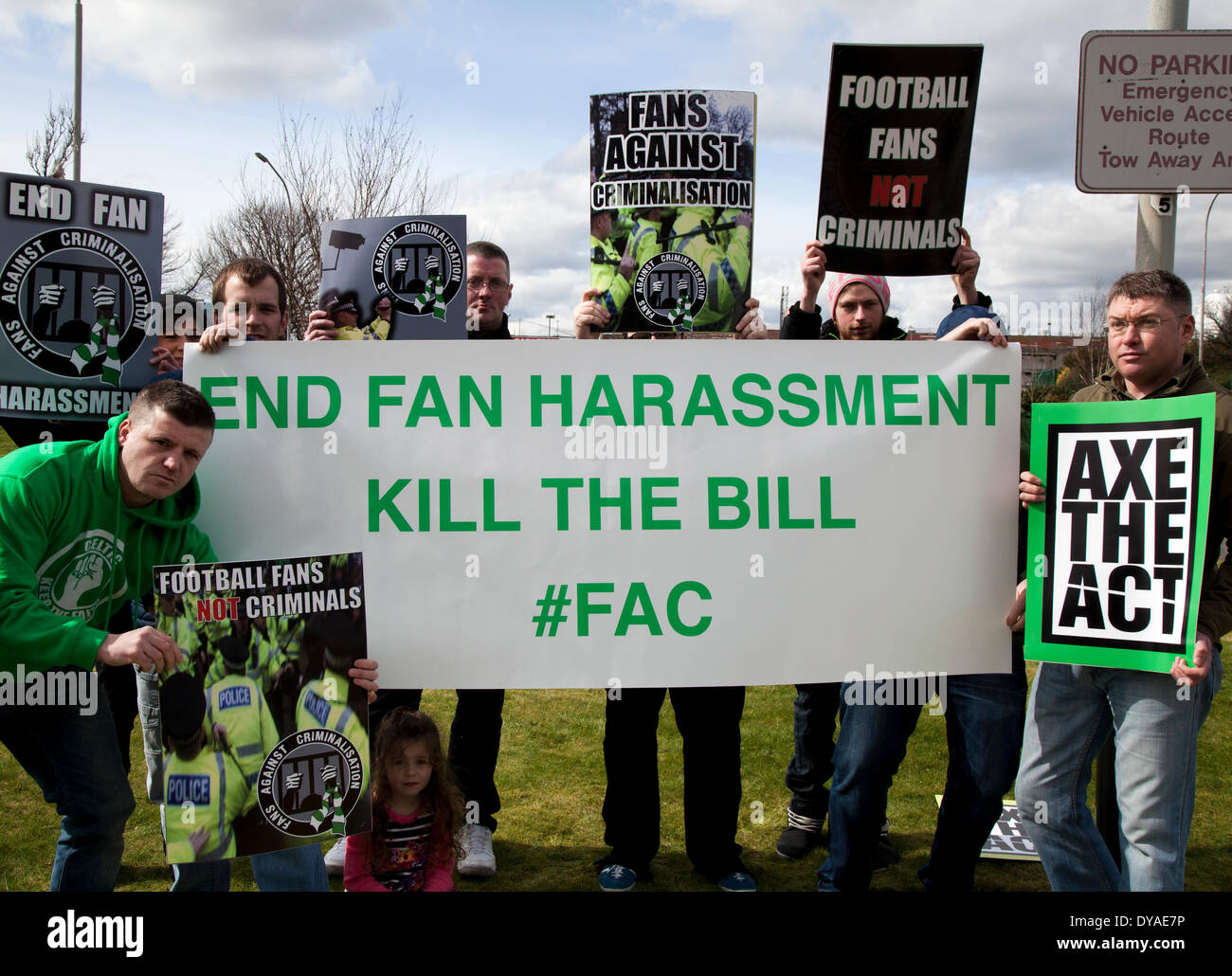 Scottish fans independence hi-res stock photography and images - Alamy