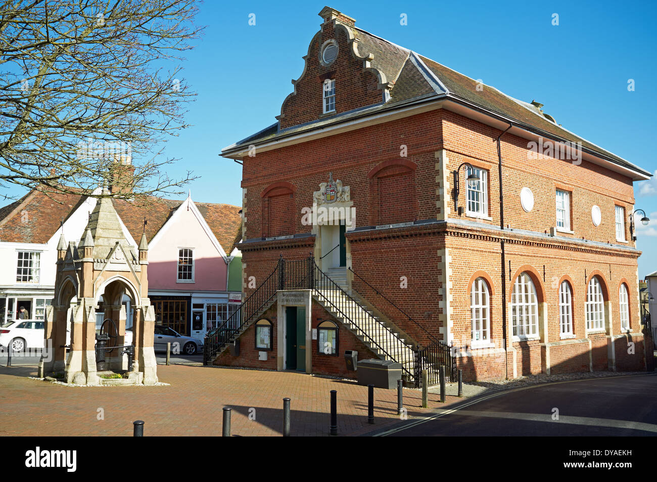 Shire hall woodbridge hi-res stock photography and images - Alamy