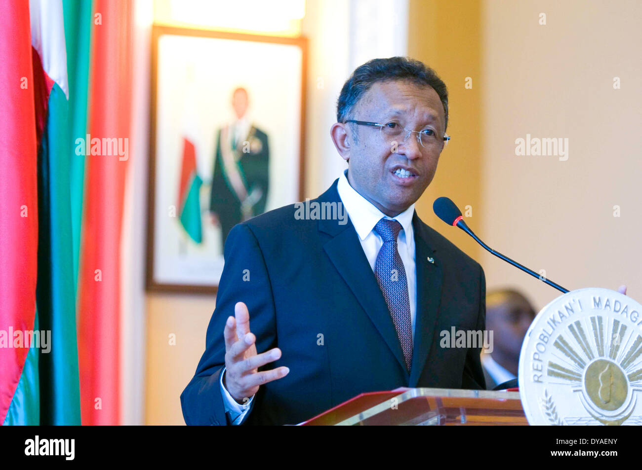 Madagascar prime minister hi-res stock photography and images - Alamy