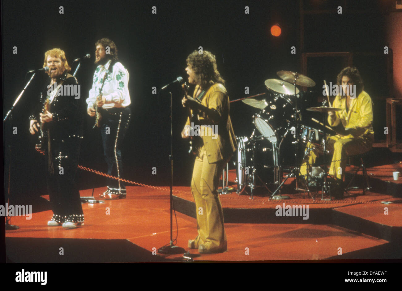 BACHMAN-TURNER OVERDRIVE Canadian rock group about 1974 Stock Photo - Alamy