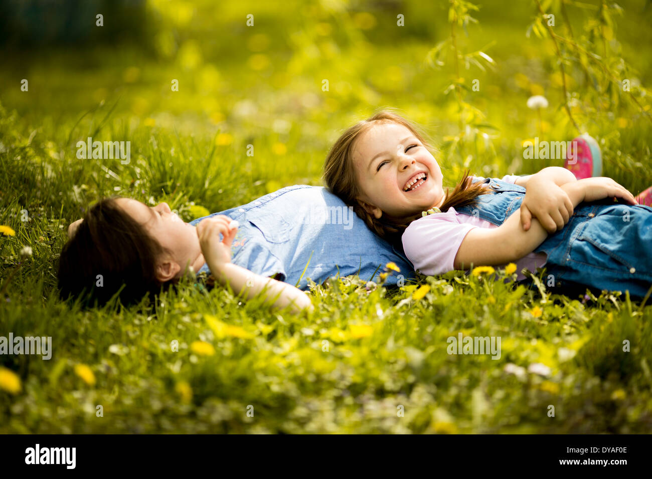 Girls having fun Stock Photo - Alamy