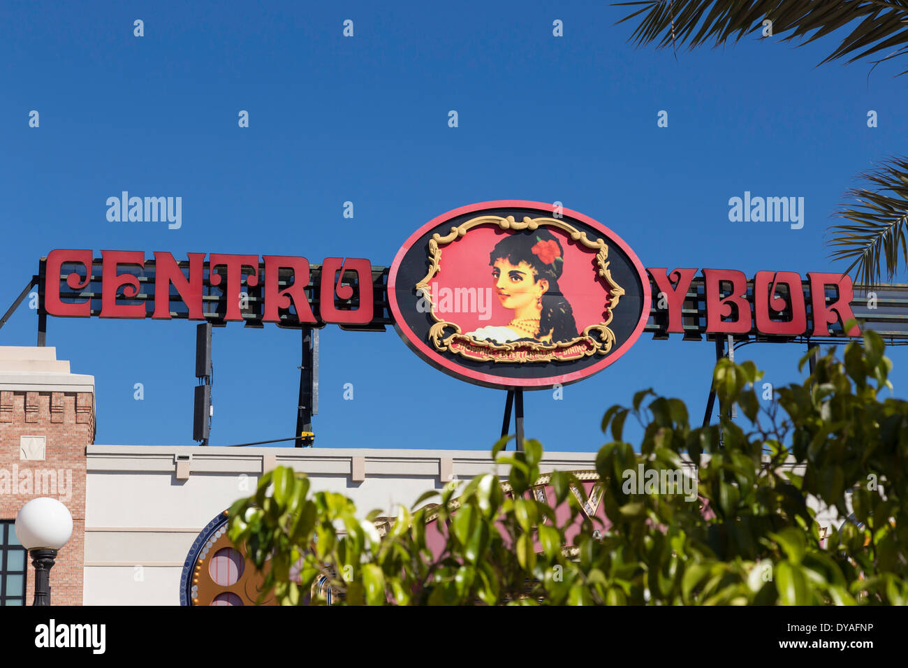 Ybor movie theater sign ybor hi-res stock photography and images - Alamy