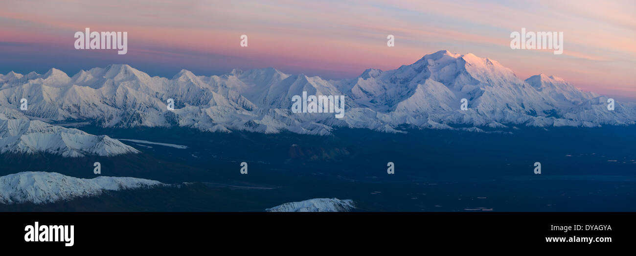 Alaska sunset picture hi-res stock photography and images - Alamy