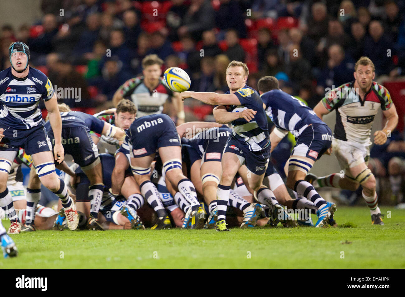 Aj bell salford scrum hi-res stock photography and images - Alamy