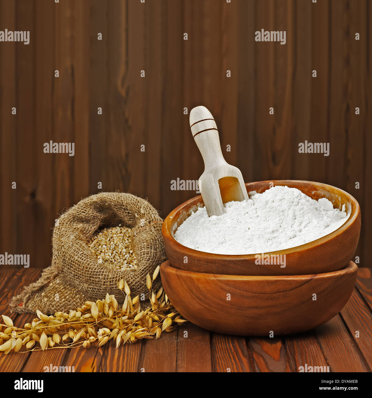 Wheat flour bag hi-res stock photography and images - Alamy