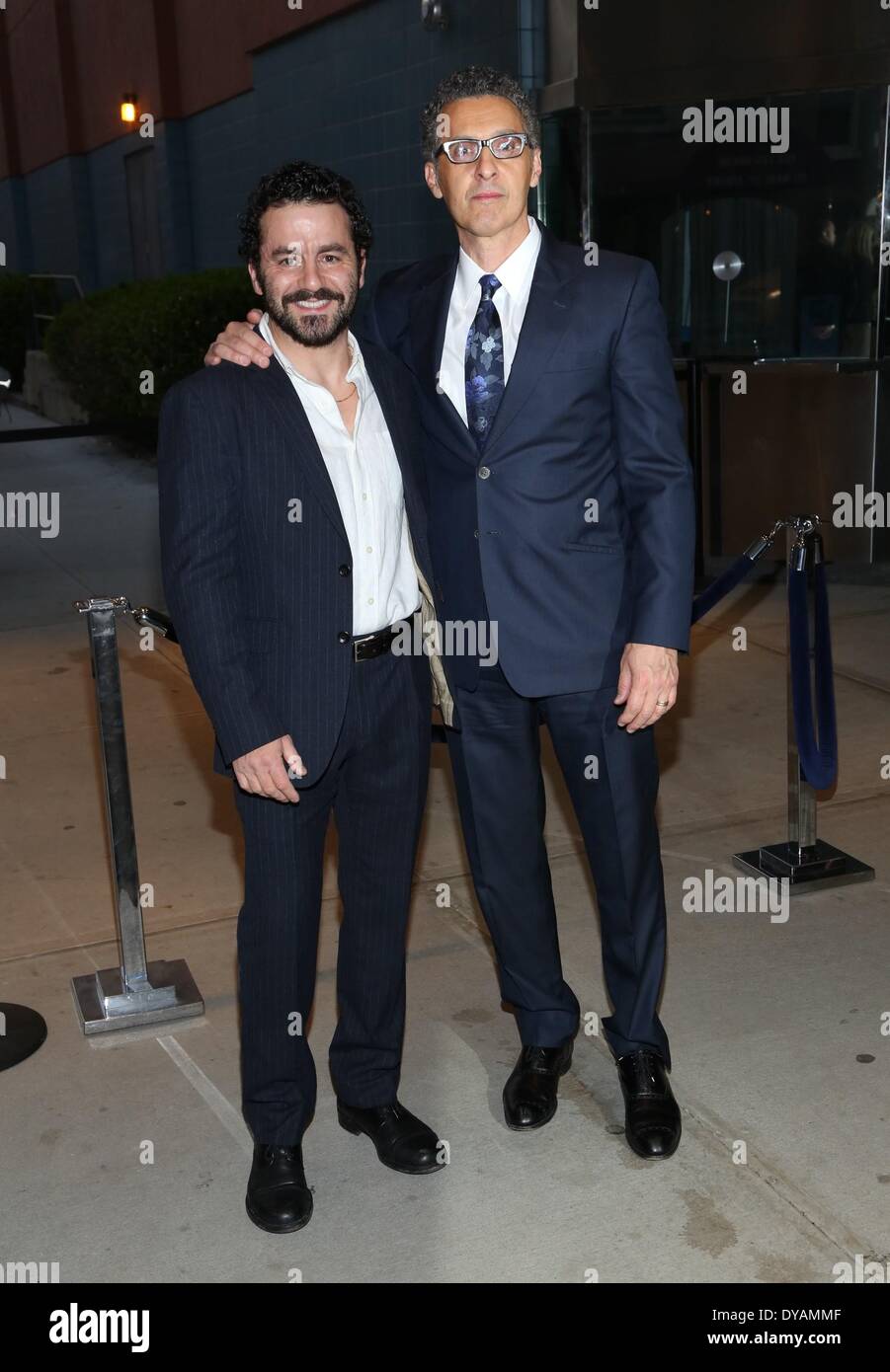 New York, NY, USA. 11th Apr, 2014. Max Casella, John Turturro out and ...