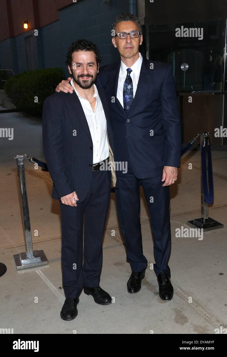 New York, NY, USA. 11th Apr, 2014. Max Casella, John Turturro out and ...