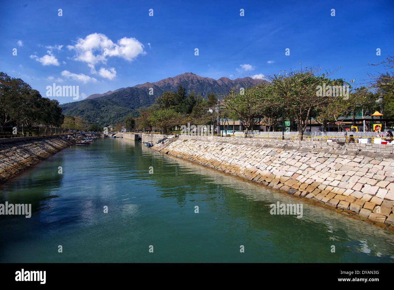 Hong Kong Lantau Island Mui Wo river Stock Photo - Alamy