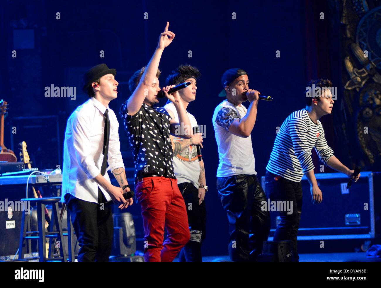 New York, NY, USA. 11th Apr, 2014. Midnight Red, Colton Rudloff ...